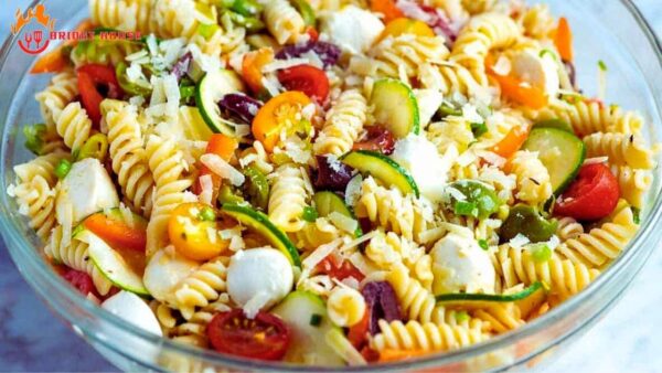 Classic Mayo-Filled Cold Chicken Pasta Salad - BHT